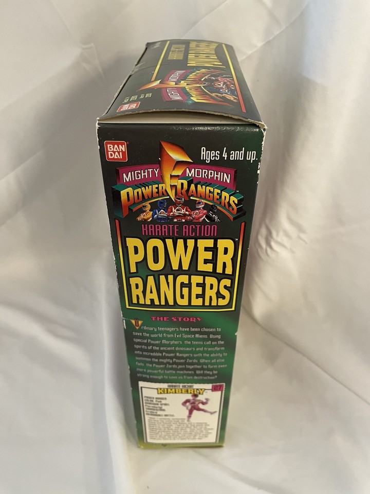 Mighty Morphin Power Rangers 8” Pink Ranger Karate Action Figure Bandai ...