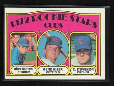 1972 Topps #61 Cubs Rookie Stars (Burt Hooton / Gene Hiser / Earl ...