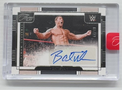 2024 Three Count WWE Batista Timeless Moments Auto Autograph #44/49 ...