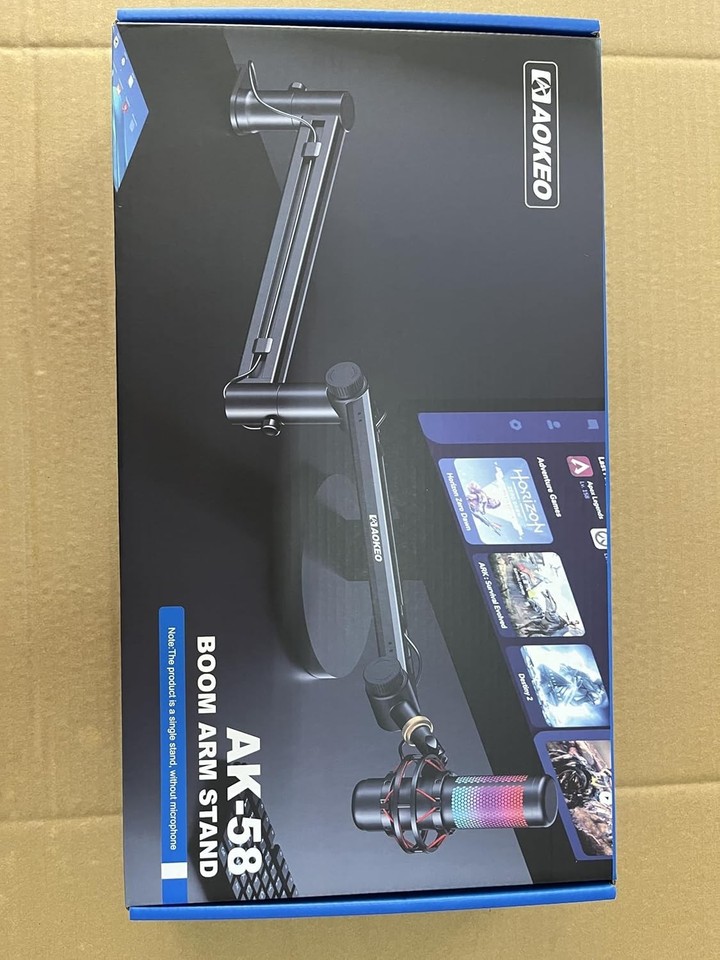 Stable and Stylish Microphone Boom Arm - Perfect for Creators ...
