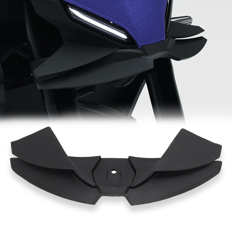 Front Spoiler Downforce Winglet Black Replacement Fit for Yamaha MT-07 ...