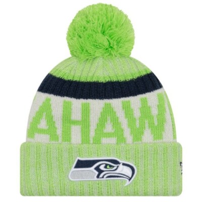 Seattle Seahawks New Era 2017 Sideline Reverse Team Cold Weather Sport ...