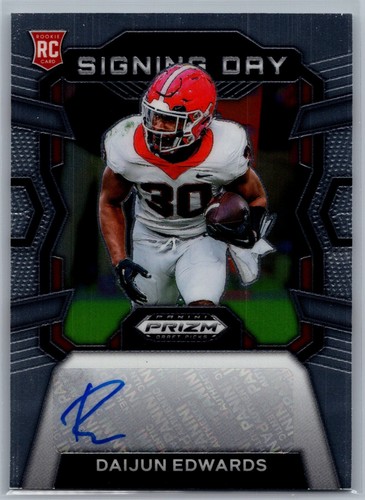 2024 Panini Prizm Draft Picks - Signing Day Daijun Edwards #SD-DES (AU ...
