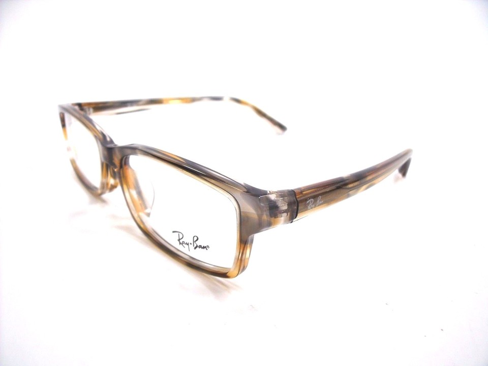 Ray Ban Eyeglasses RB 5263-D Light Brown Havana 5106 Size 53mm Optical ...