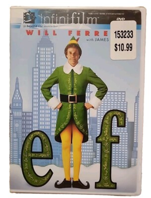 Elf - DVD Infinifilm 2004, Will Farrell James Caan,New Sealed ...
