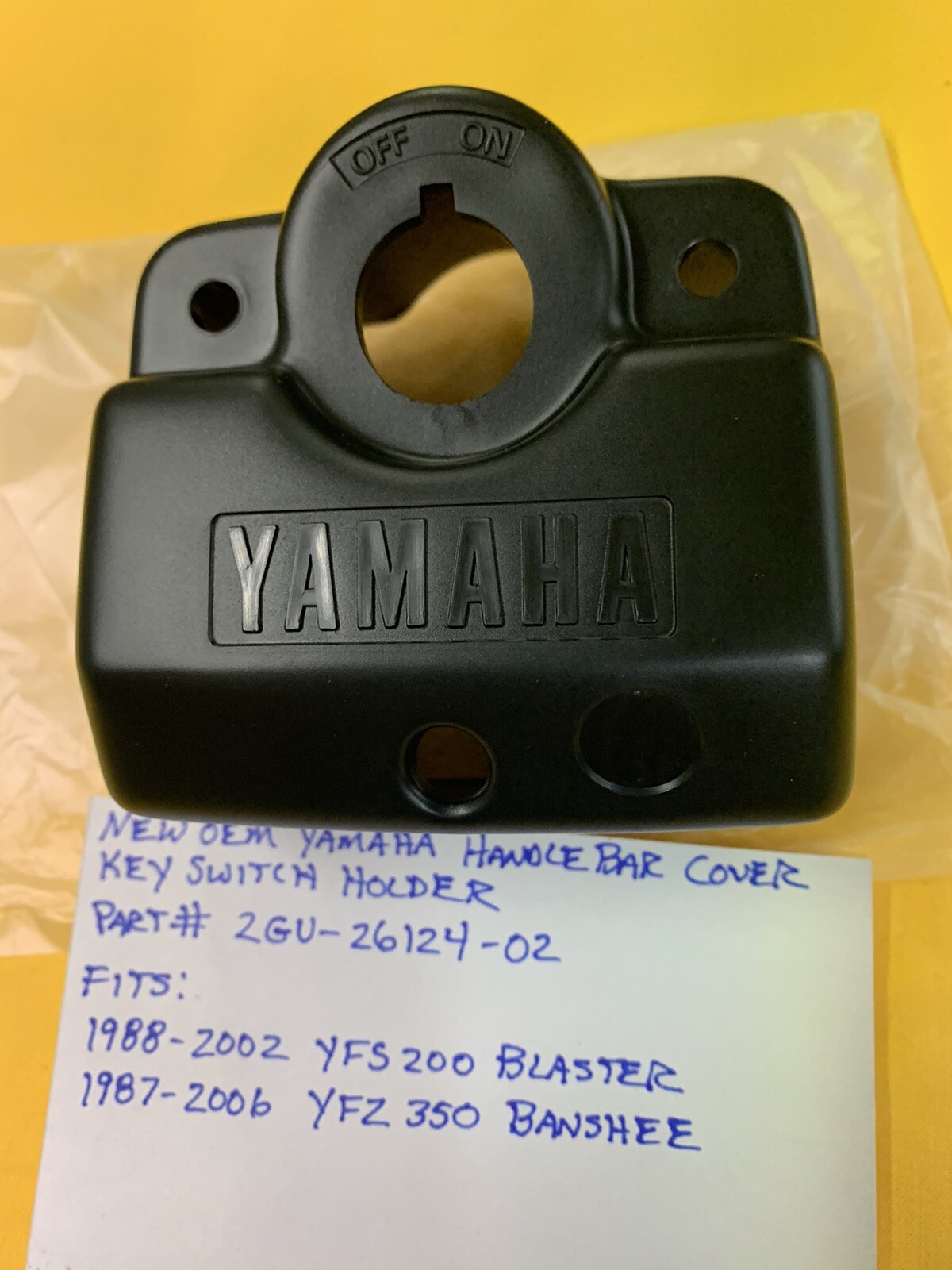 YAMAHA Handlebar Cover/ Key Switch Holder (2GU-26124-02) Blaster ...