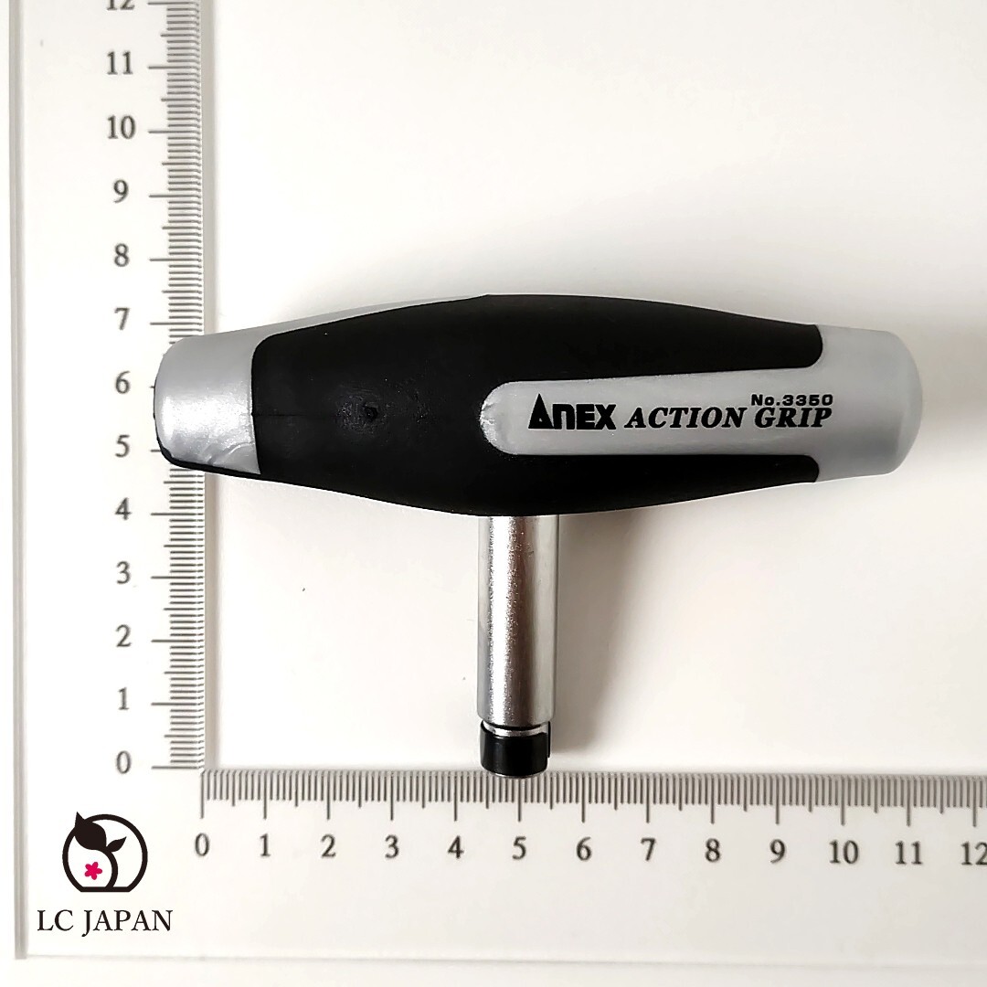 ANEX Super Action Grip 3350-H T-shape to straight, movable, made in ...