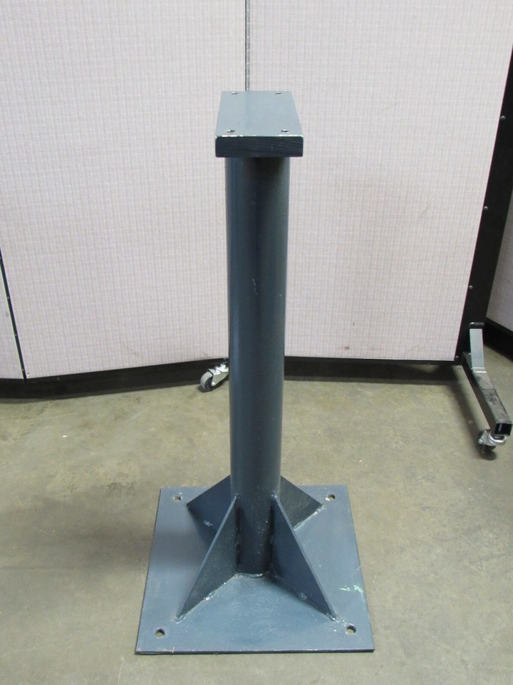 NO NAME BENCH GRINDER BUFFER ANVIL PEDESTAL BASE MOUNT STAND 33-1/2 ...