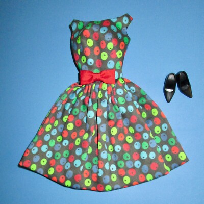 Randall Craig Apple Print Belle Dress Fits Barbie ETC | eBay