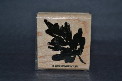 Rubber stamp - abstract evergreen branch - combined shipping | eBay