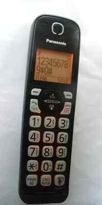 WORKING Panasonic KX-TGDA52 B Cordless Expansion Phone for KX-TGD560 ...