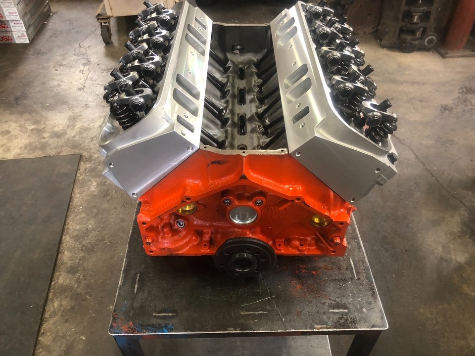 CHEVY CHEVROLET BBC STROKER 496 454 509 NEW ENGINE 845HP 4 BOLT MAIN ...