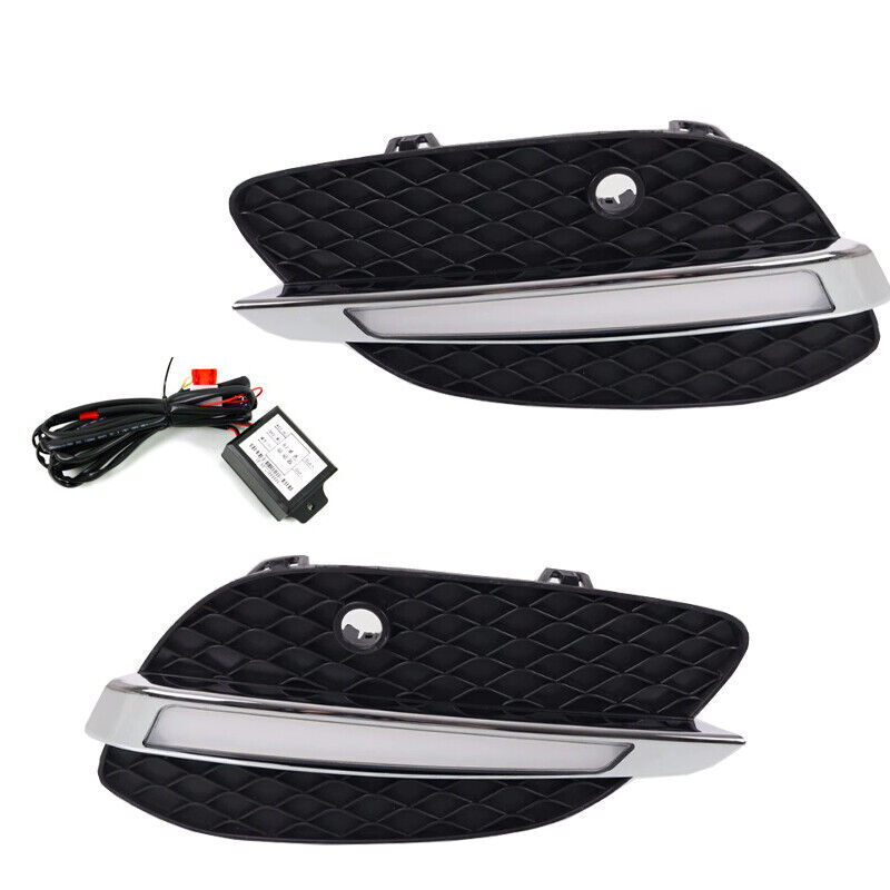For Mercedes-Benz GLC X205 15-16 Bumper Daytime Light Turn signal Fog ...