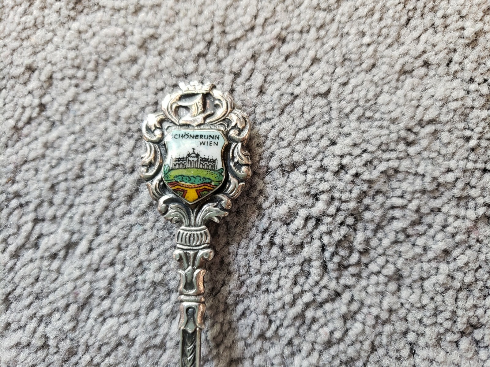 Vintage Vienna Austria Souvenir Spoon Schönbrunn Palace Wien ANTIKO 100 ...