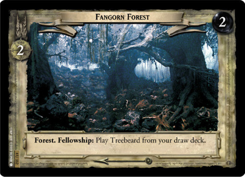 LOTR: Fangorn Forest [Ungraded] The Two Towers Lord of the Rings TCG ...