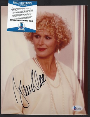 Glenn Close signed 8x10 photograph BAS Authenticated Classic Actress | eBay