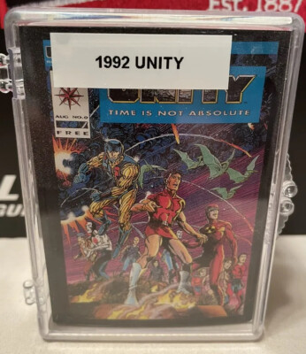 Unity Valiant: : Time is not Absolute Trading Cards 1992 Complete Set ...