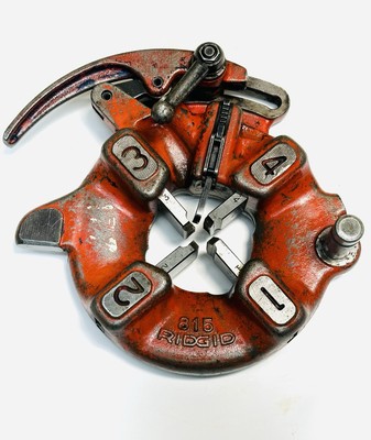 Ridgid No.815 Universal 1/8'' to 2'' Die Head Threading Head + Ridgid ...