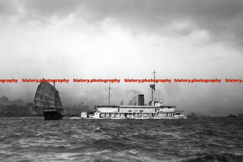 F003041 HMS Seamew British river gunboat Hong Kong harbour 1920s | eBay