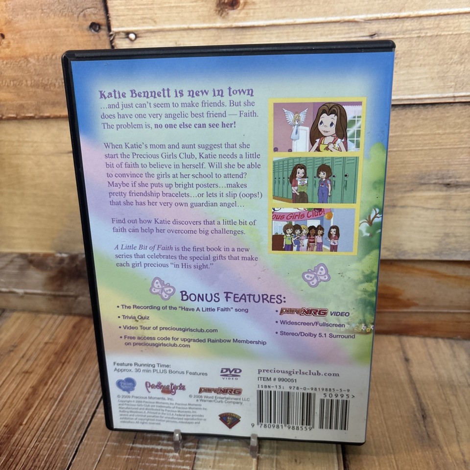 Precious Girls Club A Little Bit Of Faith DVD Used Rare Cartoon | eBay