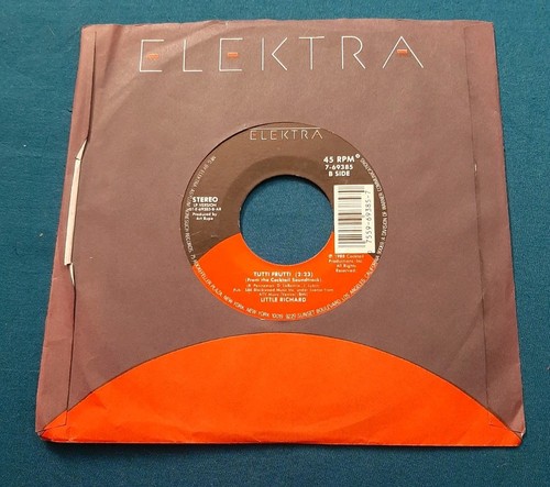 The Beach Boys / Little Richard 45 Kokomo / Tutti Frutti 1988 Elektra ...