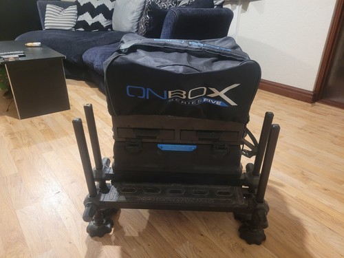 Preston Innovations On Box 4D Series 5 Seatbox Fishing Seat. Box | eBay UK