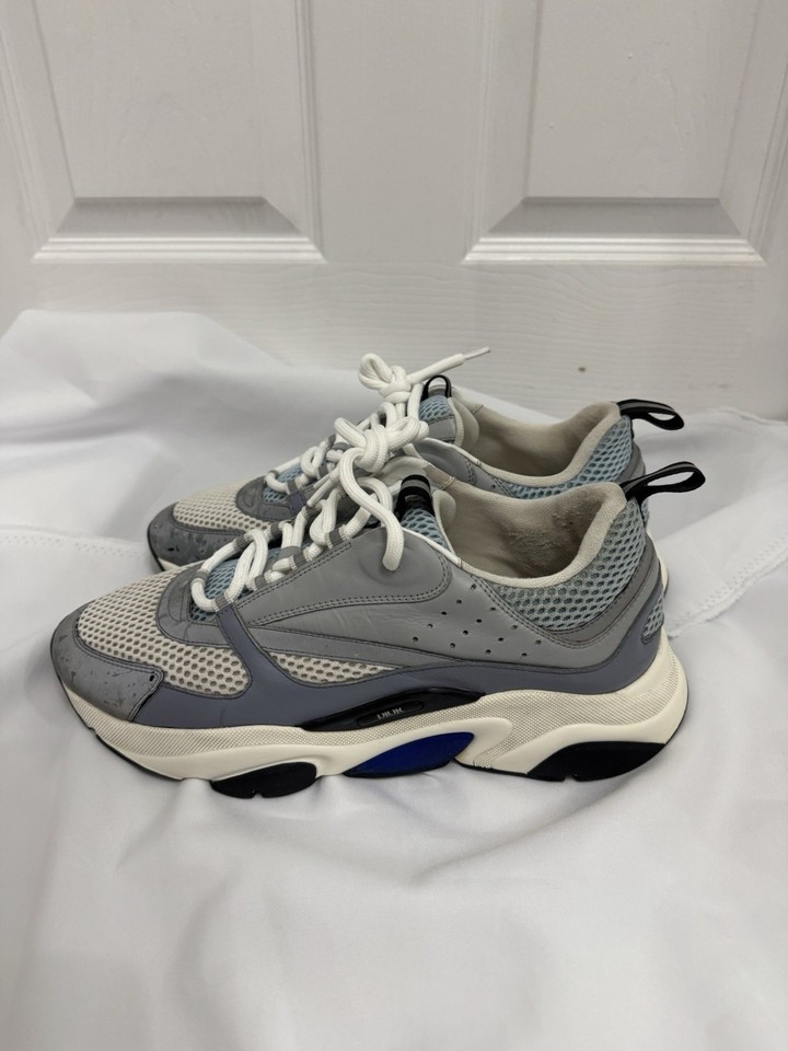 Men’s Dior B22 Baby Blue/Grey UK 9 Trainers Sneakers shoes | eBay