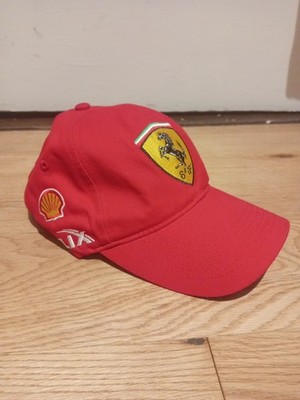 Ferrari Baseball Cap Shell Helix F1 Formula 1 Racing Memorabilia | eBay UK