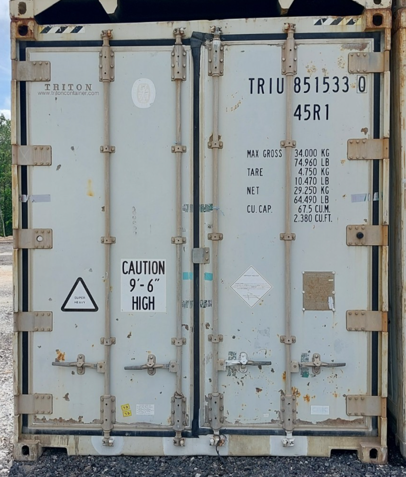 40ft Refrigerated High Cube Reefer Container 2010 Carrier Thinline ...
