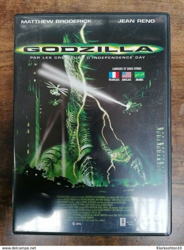 DVD Godzilla (Matthew Broderick Jean Reno) | Très bon état | eBay