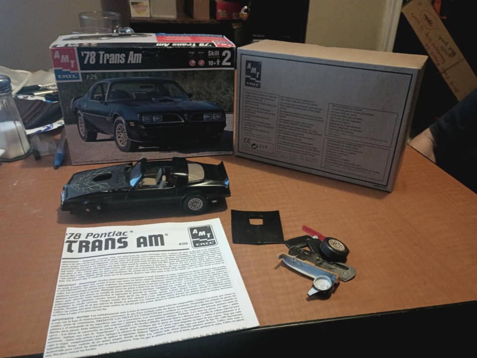 66 Monogram 1:24 Scale Model Kit SHELBY 92 Cov, 58 Chevy Jag 57 300 78 ...