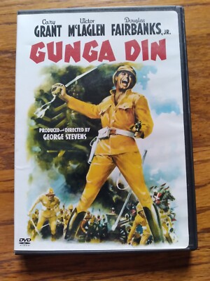 Gunga Din (DVD, 1939 Cary Grant, Classic Epic Film) LIKE NEW, MINT ...