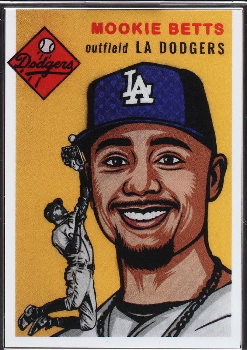 2021 Topps Project 70 - Blake Jameison Mookie Betts #639 Artist Proof ...