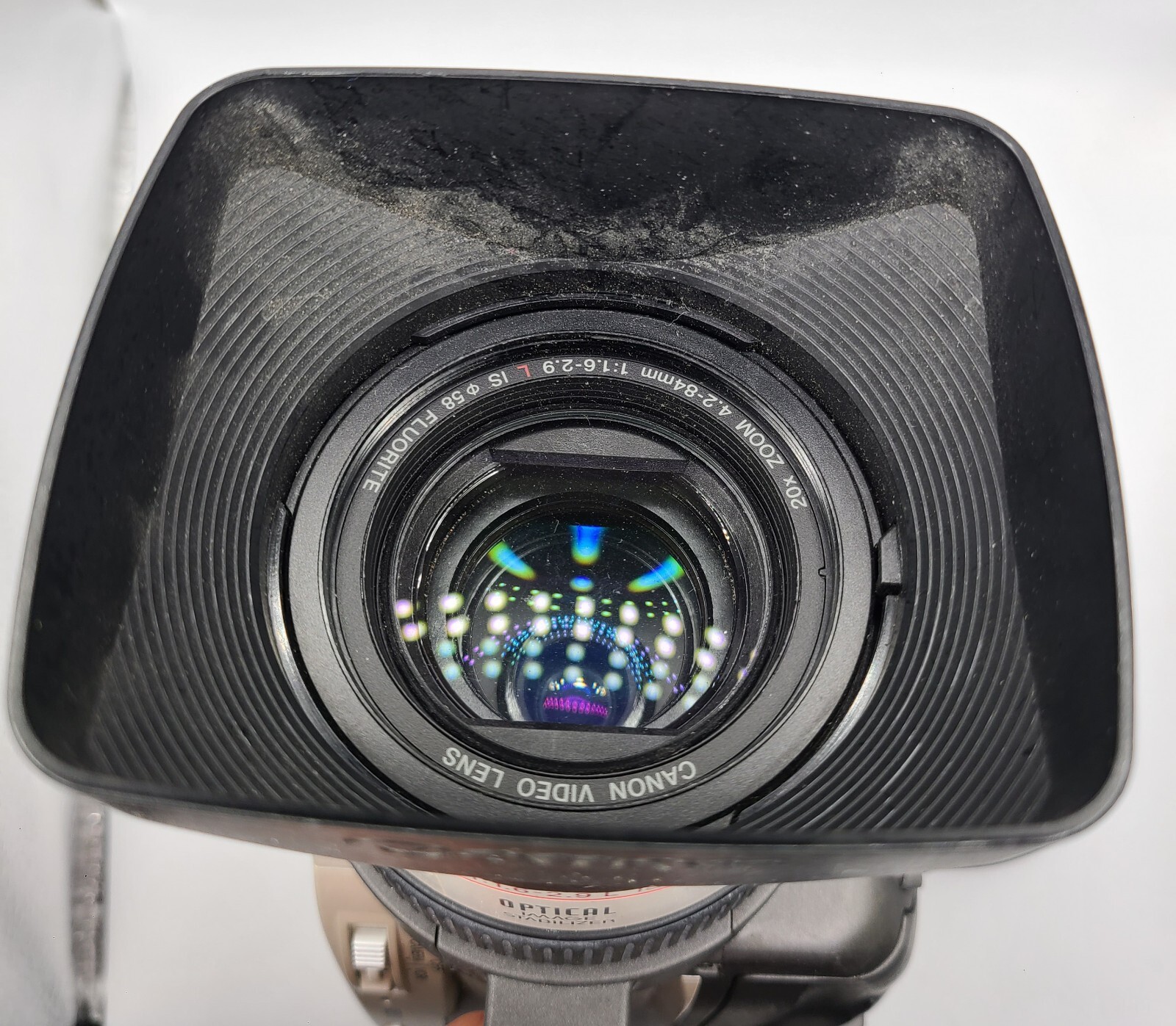 Canon DM-GL1A 3CCD Digital Video Camcorder w/ Fluorite 100x Untested | eBay