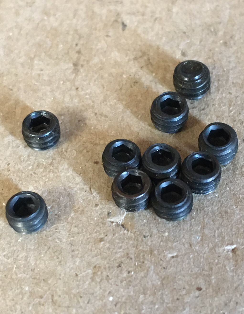 Tattoo Machine Set Screws (20) Pack USA 8-32 Threads 1/8” JC’s Allen ...