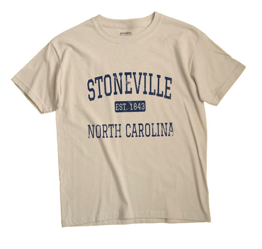 Stoneville North Carolina NC T-Shirt EST | eBay