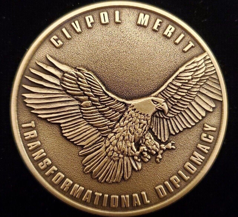 DynCorp MILITARY CONTRACTOR CHALLENGE COIN IRAQ 2003-04 / MINT MARKED ...