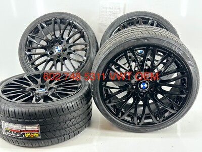 4 OEM BMW 3 4 5 6 7 SERIES 20" INCH Alloy WHEELS RIMS SET OF 4 GLOSS ...
