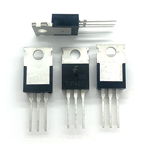 10Pcs TIP42C TIP42 TO-220 PNP Power Transistor 100V 6A Darlington ...