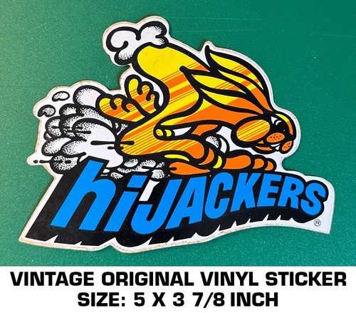 HIJACKERS GABRIEL SHOCKS VINTAGE ORIGINAL DECAL STICKER - RACING ...