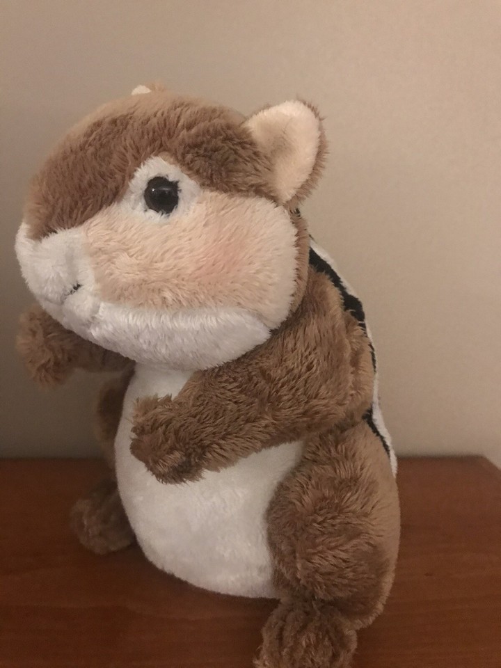 Retired GANZ Webkinz Plush CHIPMUNK HM217 NO CODE Stuffed Animal 8” | eBay