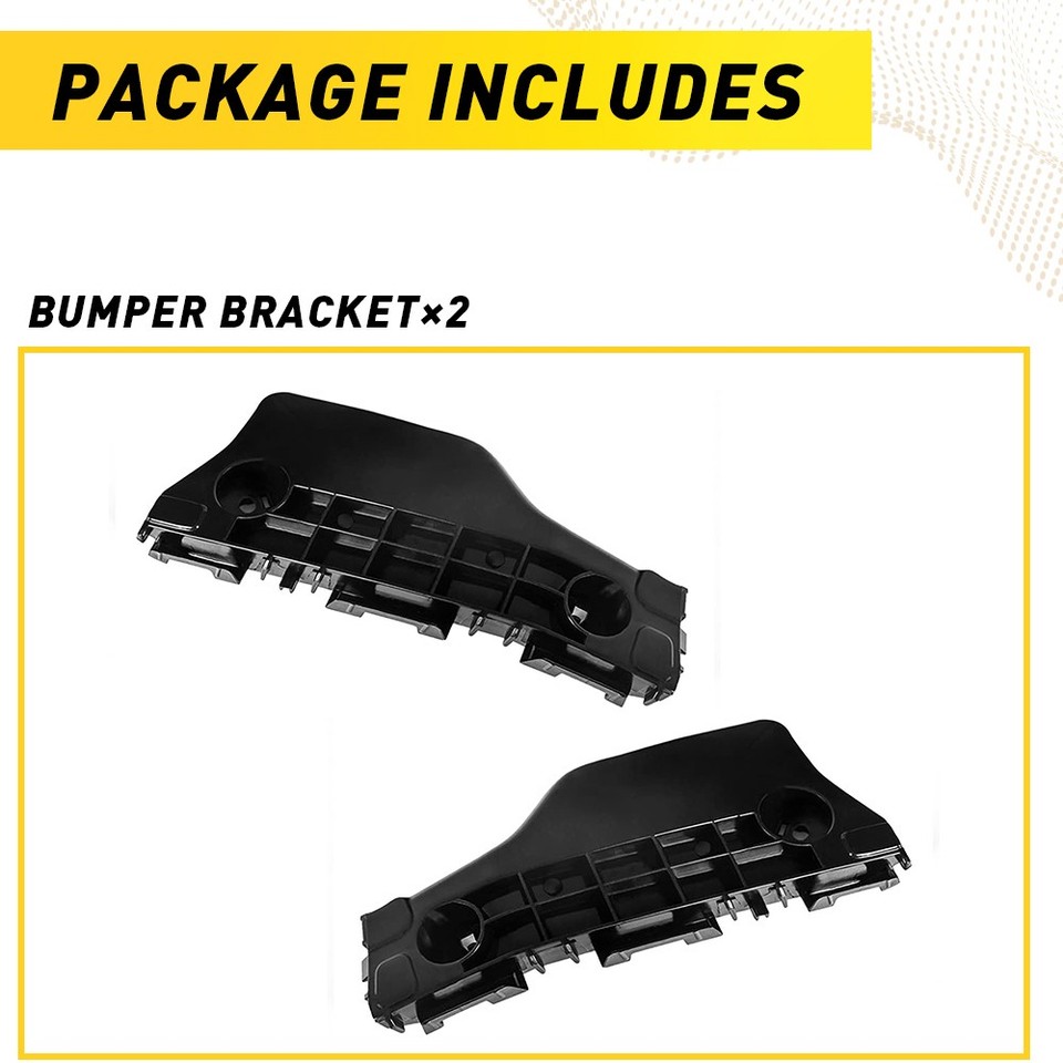 Front Left & Right Side Outer Bumper Retainer Set For 2012-2017 Toyota ...
