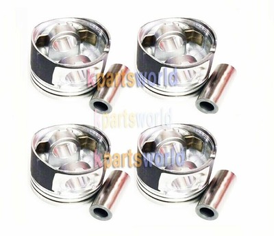 Genuine PISTON & PIN & SNAP RING ASSY 230413CCP0 X 4Pieces for AZERA ...