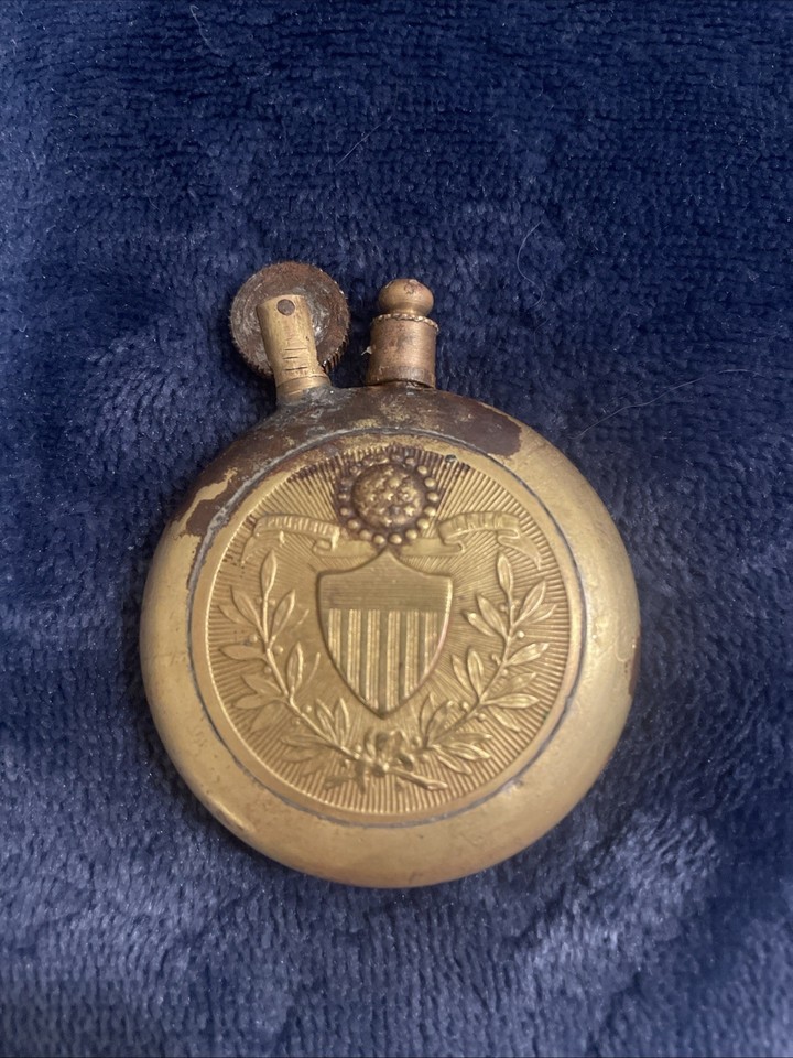 WW1 FRENCH TRENCH ART BRASS PATRIOTIC LIGHTER,COMPLETE,LOOK ,ANTIQUE | eBay