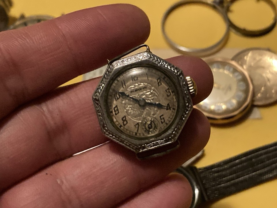 Vintage Watch Lot Timex Swiss Army Fossil Mechanical Quartz Parts ...