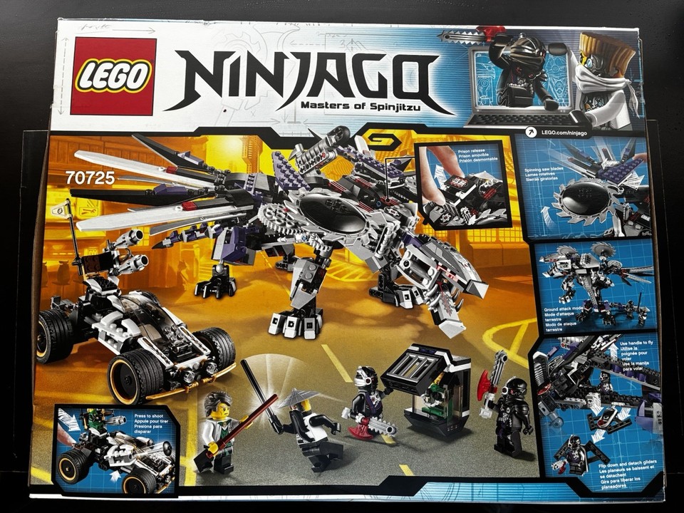 LEGO Ninjago Nindroid MechDragon Set 70725 691 Pieces 673419209328| eBay