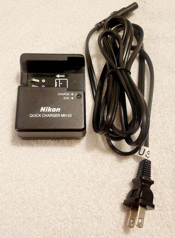 Nikon OEM MH-23 Battery Charger for Nikon EN-EL9 Battery D40, D60 ...