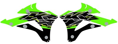Shroud Graphics for 2014-2021 Kawasaki KX85 KX 85 Decals sticker | eBay