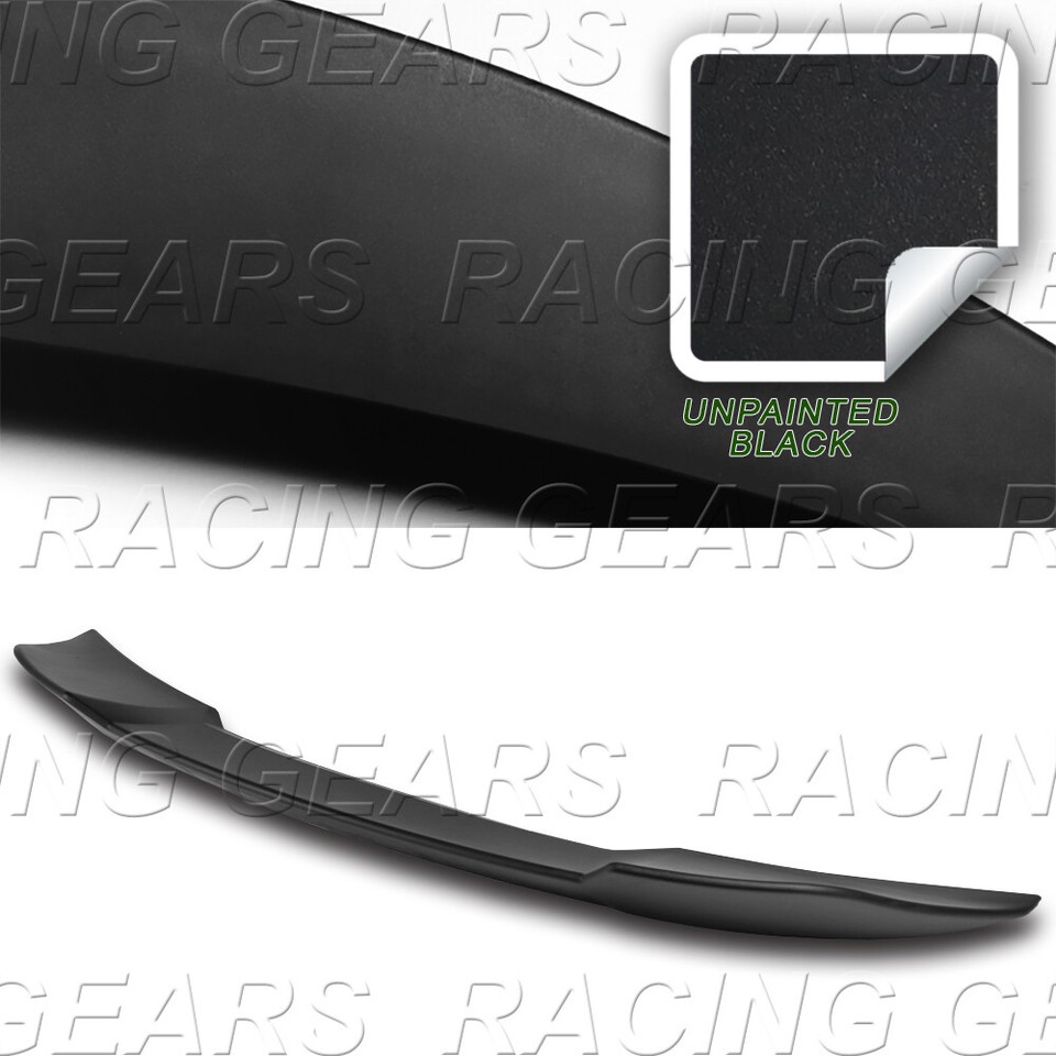 W-POWER UNPAINTED BLACK REAR TRUNK DUCKBILL SPOILER FOR 21-25 LEXUS ...