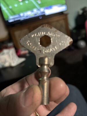 Antique Chicago Roller Skate Key Original Vintage Old OEM | eBay